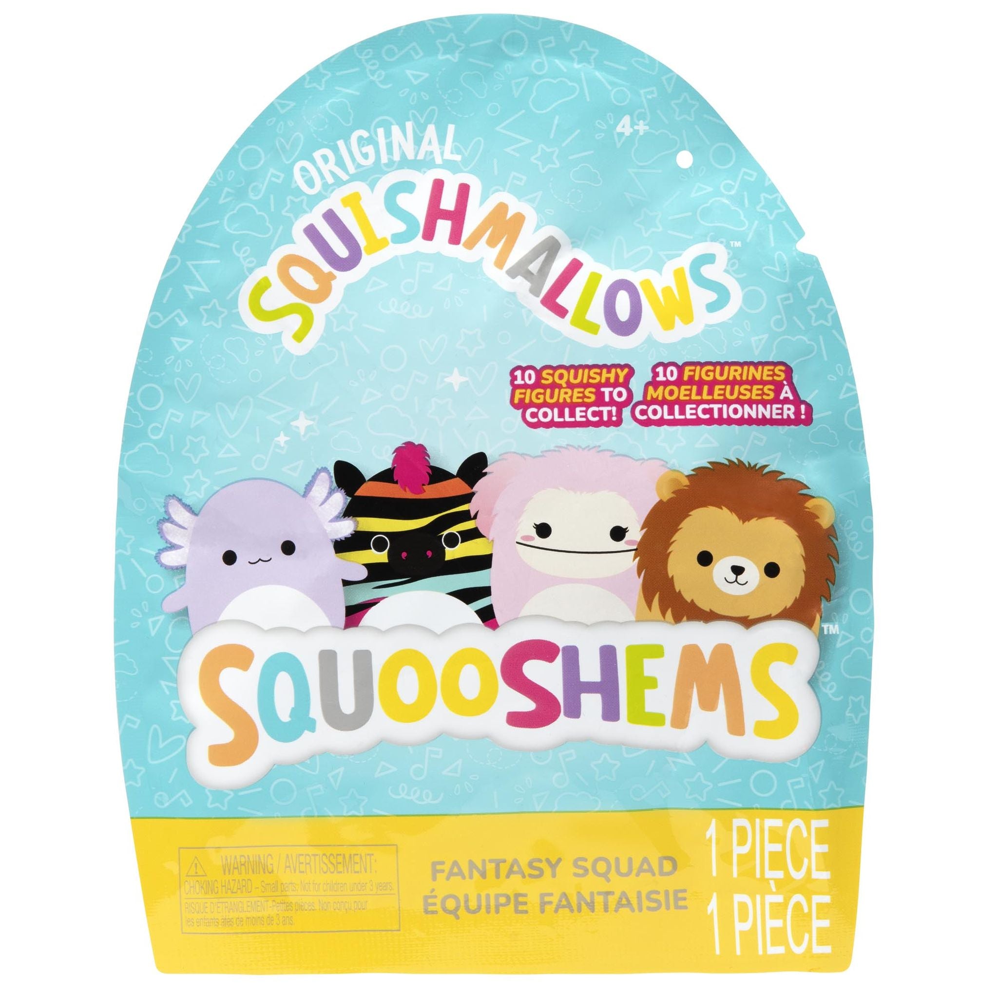 Squishmallows Squooshems 2.5 Inch Plush Fantasy Squad Mystery Pack ...