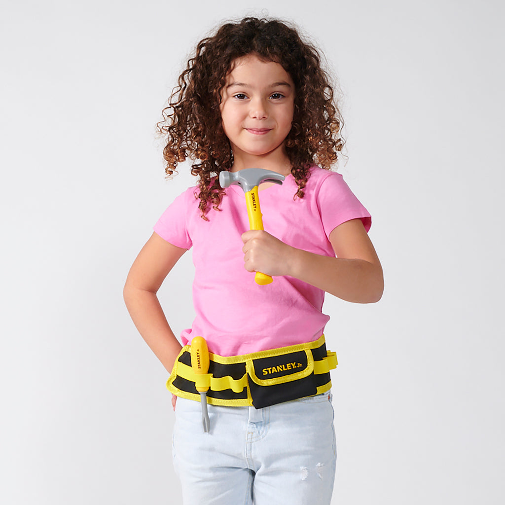 Stanley Jr. 24 Piece Pretend Play Tool Belt Set – Toyworld Australia
