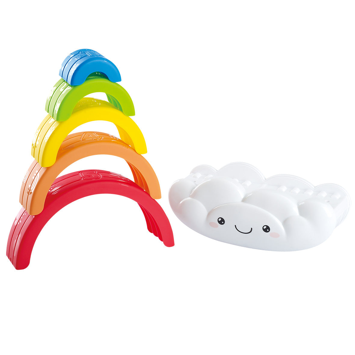 Playgo Toys Ent. Ltd. Stacking Rainbow Cloud – Toyworld Australia