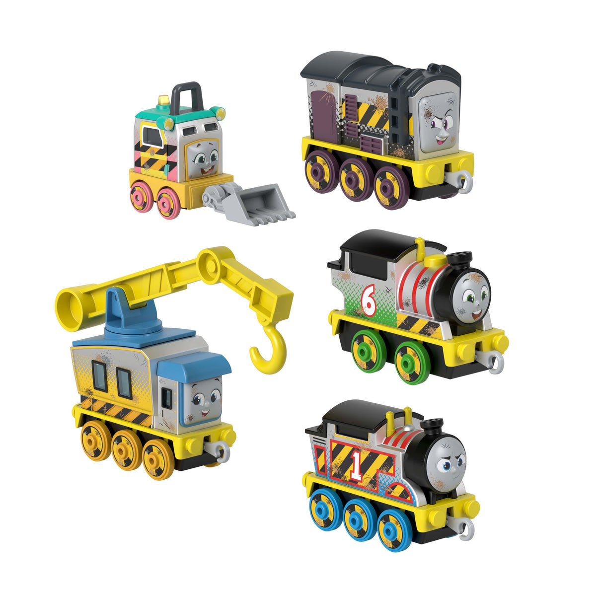 Fisher-Price Thomas & Friends Construction Crew 5 Pack – Toyworld Australia