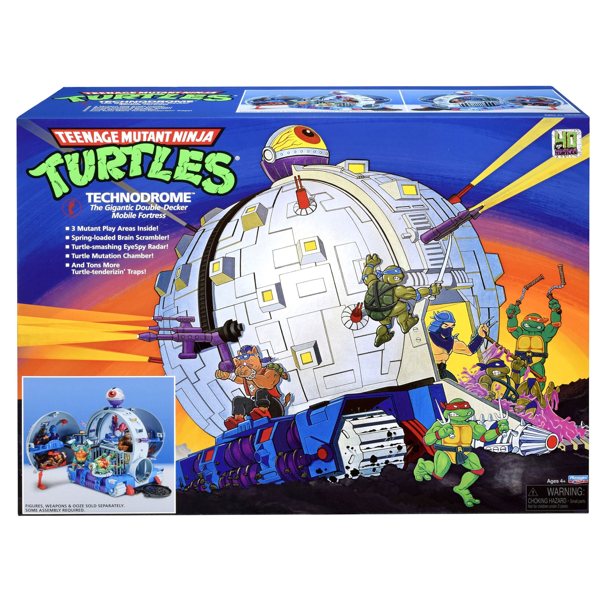 Teenage Mutant Ninja Turtles Classic Technodrome Playset – Toyworld ...