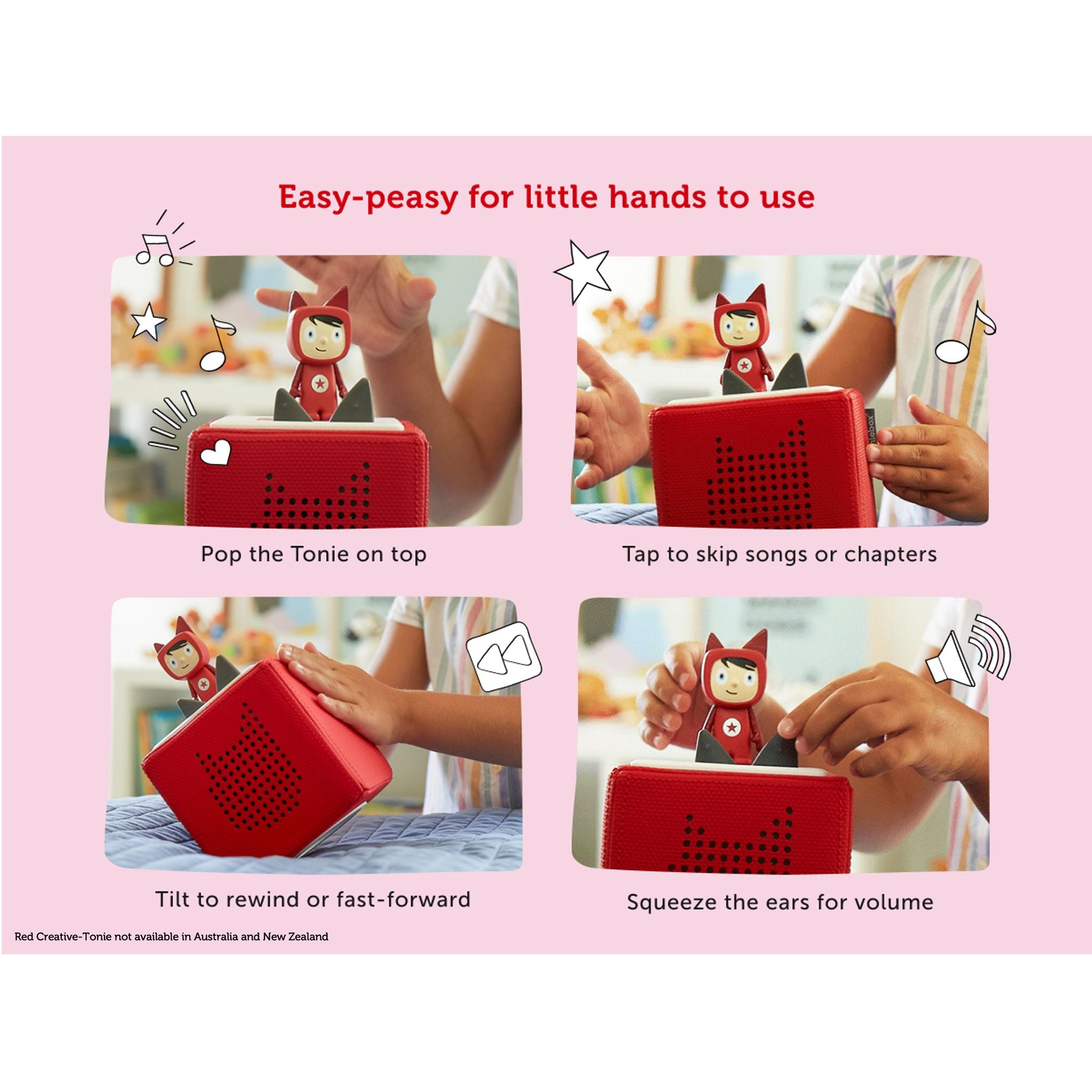 Tonies Toniebox Playtime Puppy Starter Set - Red – Toyworld Australia