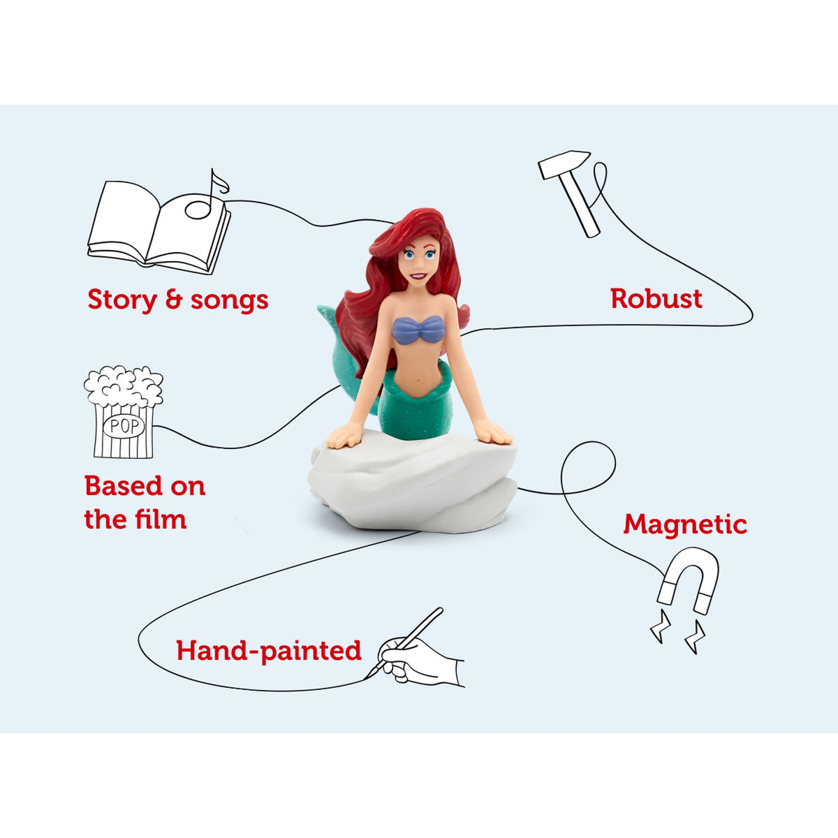 Tonies Audio Character - Disney The Little Mermaid Ariel – Toyworld ...