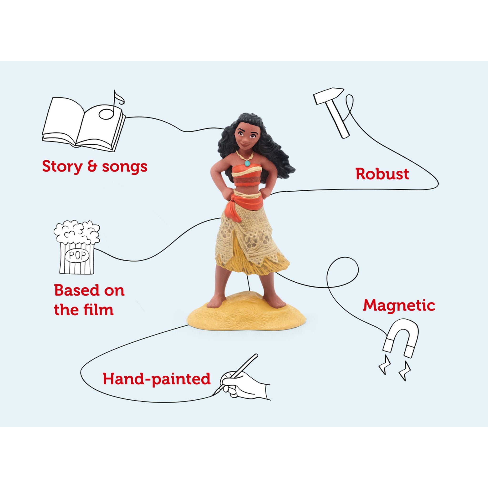 Tonies Audio Character - Disney Moana – Toyworld Australia