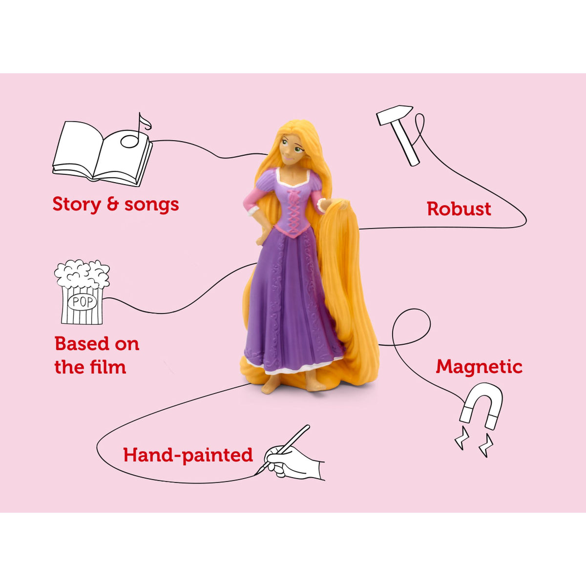 Tonies Audio Character - Disney Tangled Rapunzel – Toyworld Australia