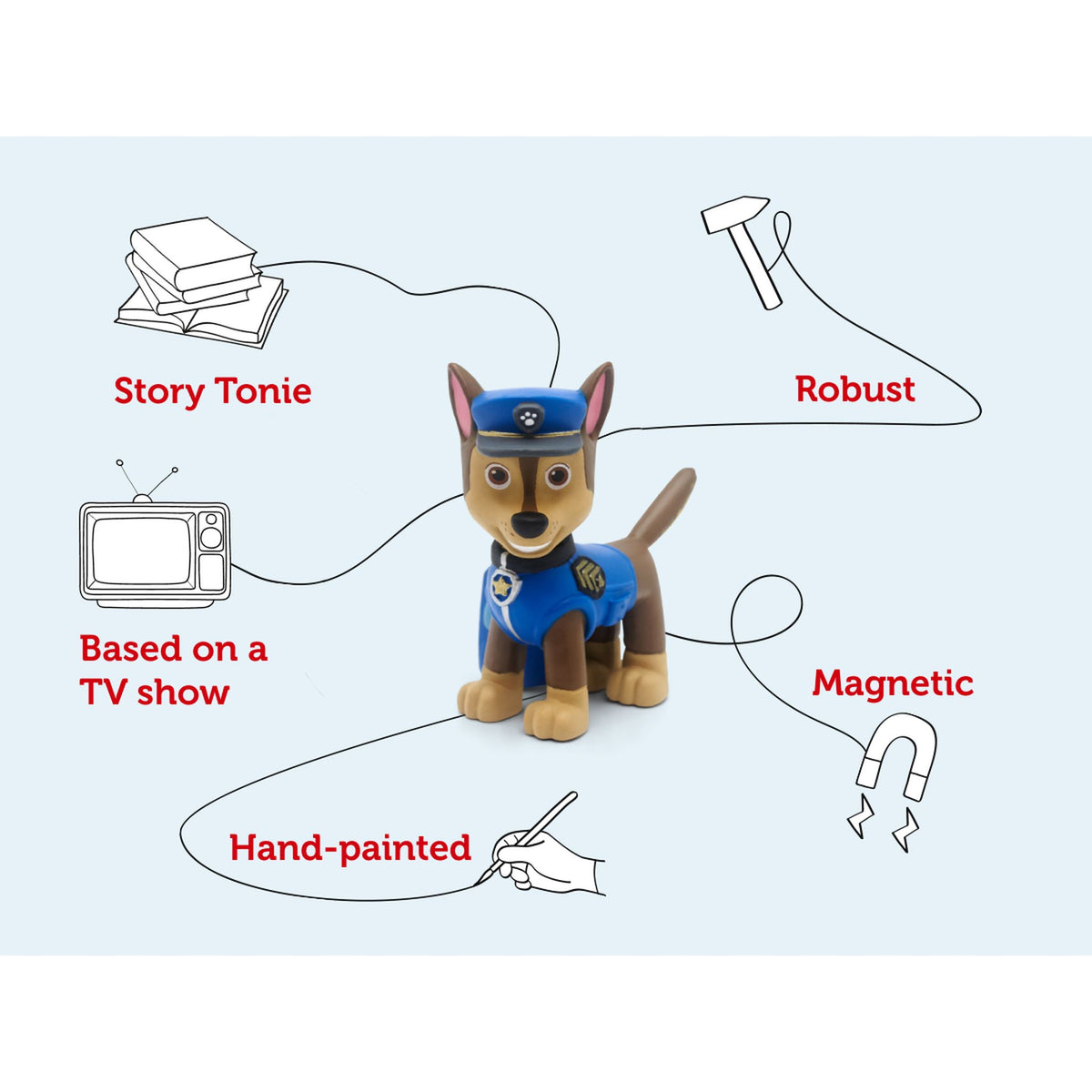 Tonies Audio Character - PAW Patrol Chase – Toyworld Australia