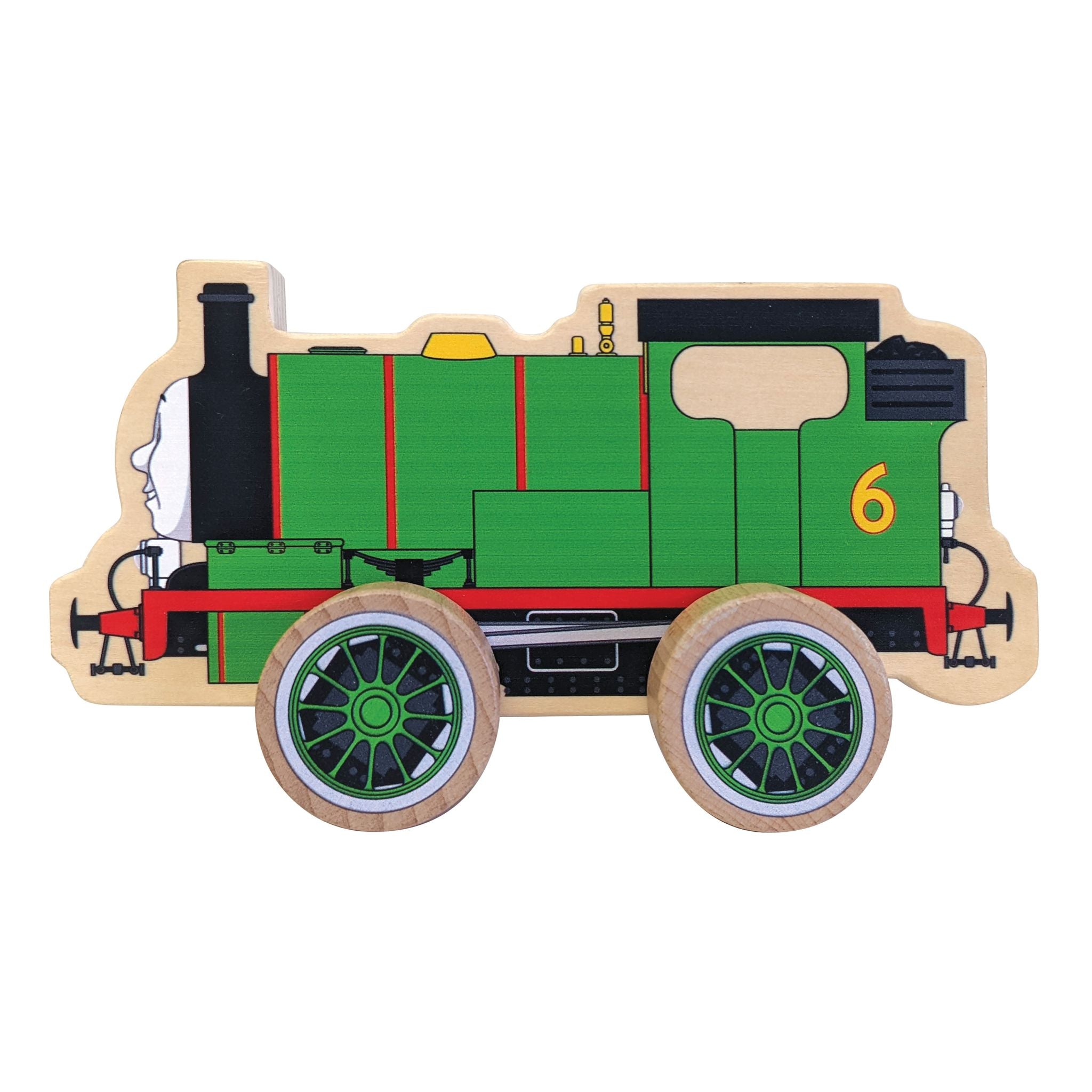 Thomas & Friends Wooden Push A Long - Percy – Toyworld Australia