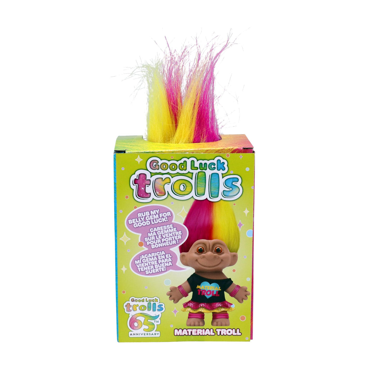 Trolls Good Luck Dolls - Material Troll – Toyworld Australia