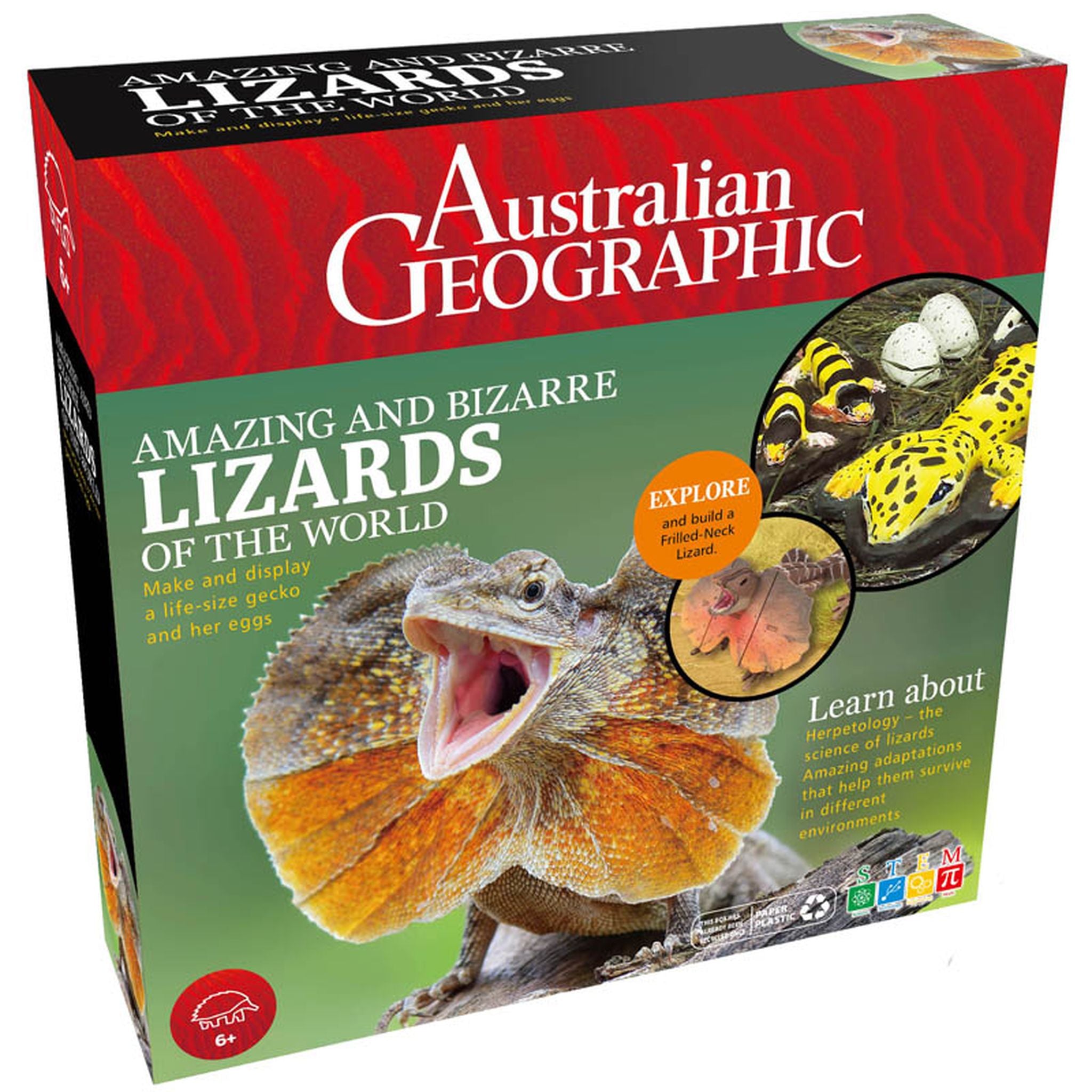 Australian Geographic Amazing And Bizarre Lizards Of The World ...