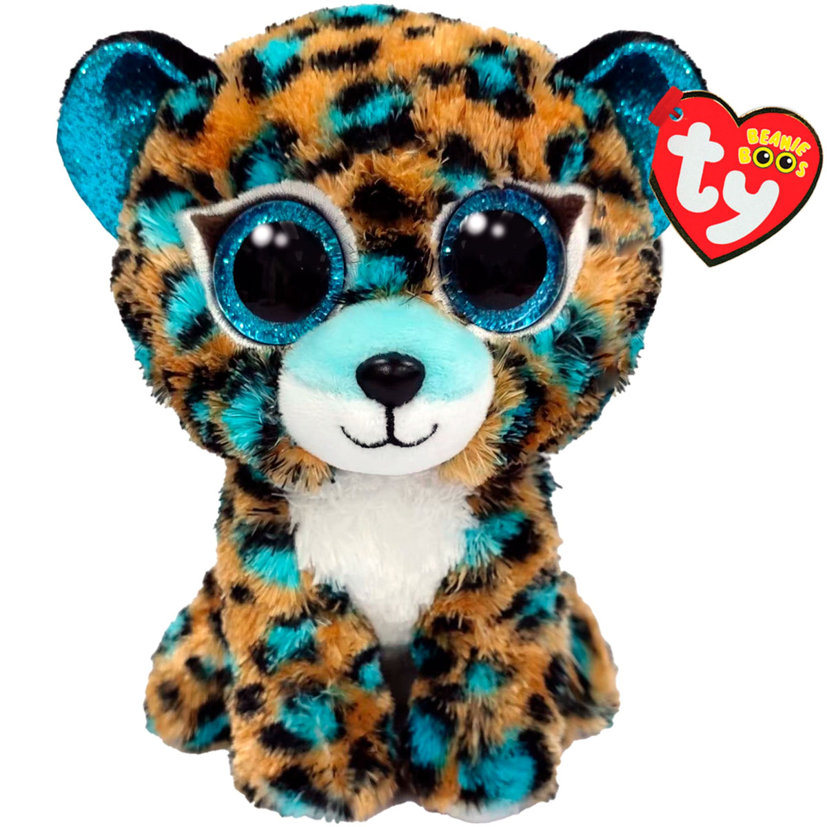 Ty Beanie Boo Regular - Cobalt Blue Leopard – Toyworld Australia