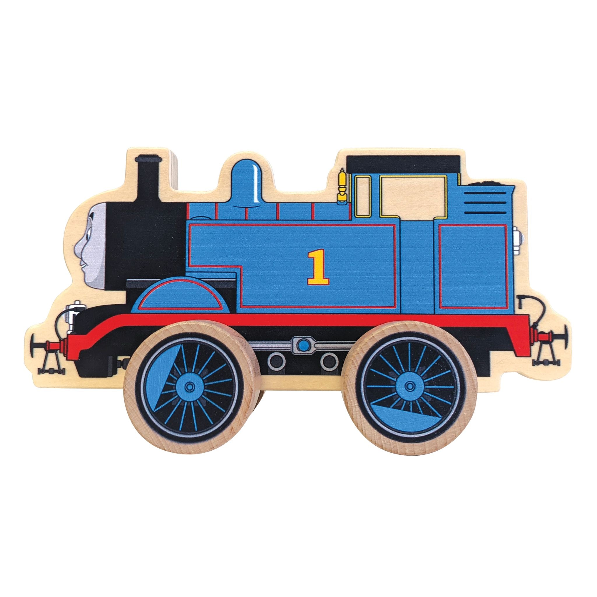 Thomas & Friends Wooden Push A Long - Thomas – Toyworld Australia