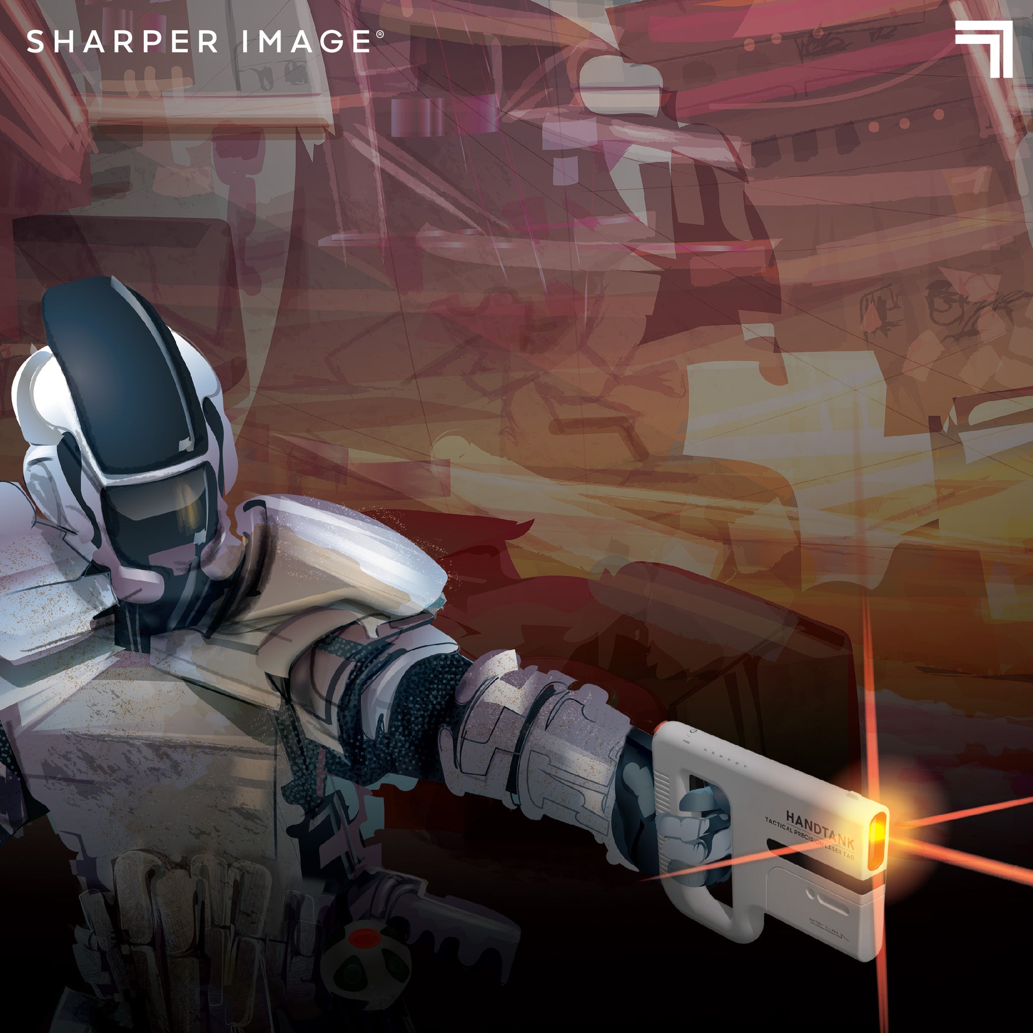 Sharper Image Laser Tag Handtank Attack Pack – Toyworld Australia