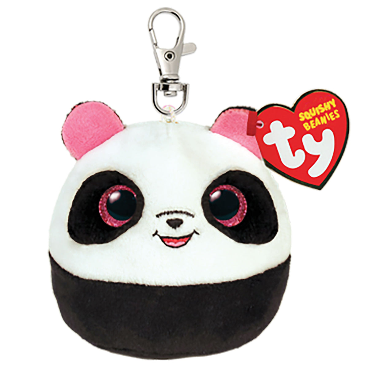 Ty Squishy Beanies Clip - Bamboo Black And White Panda – Toyworld Australia