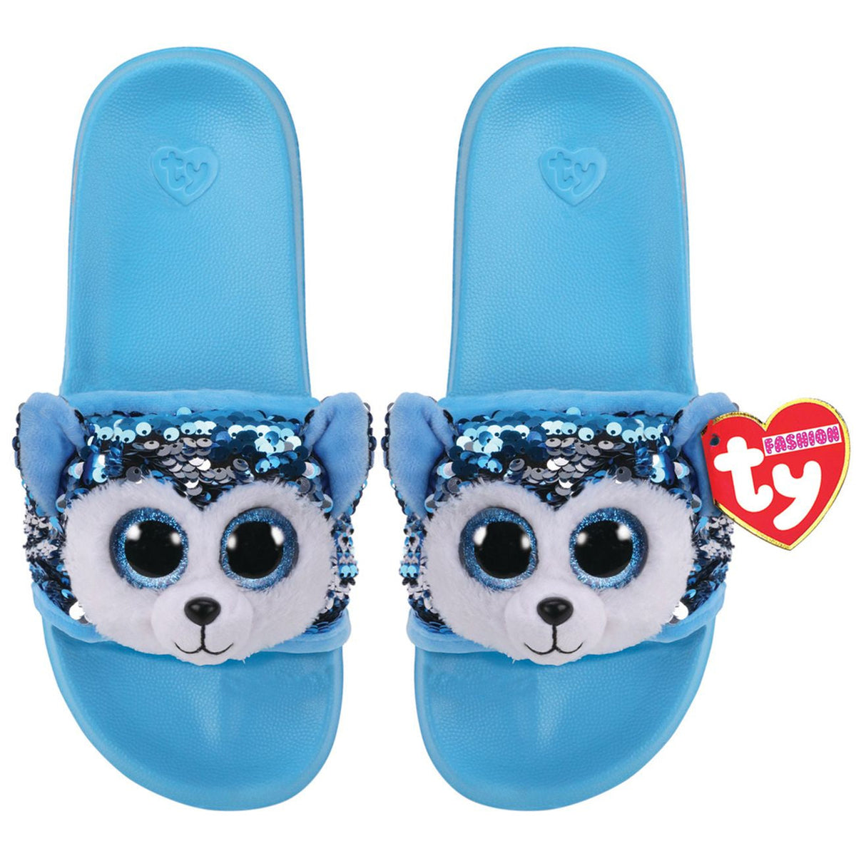 Ty Fashion Sequin Pool Slides M1-3 Slush The Dog – Toyworld Australia