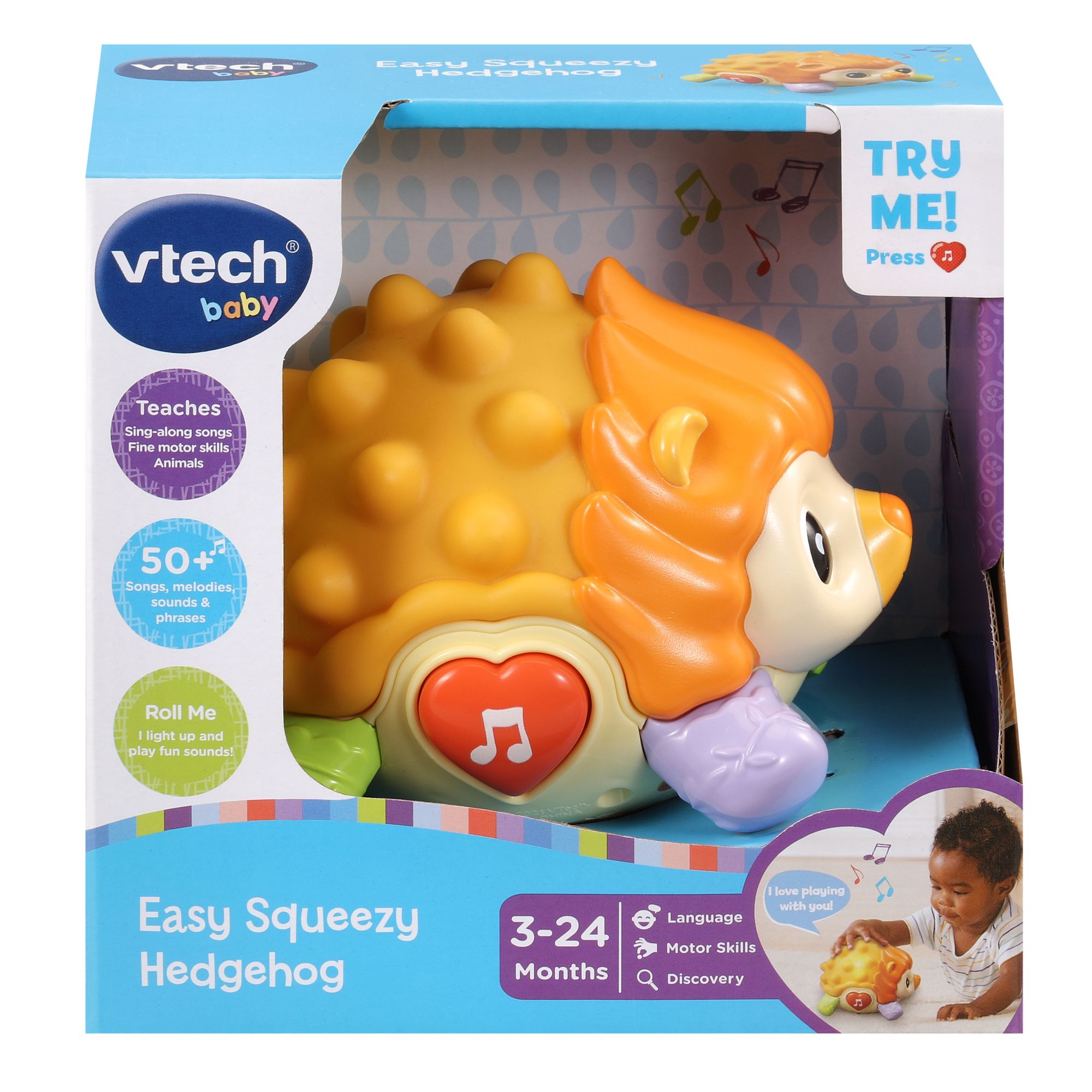 VTech Baby Easy Squeezy Hedgehog – Toyworld Australia