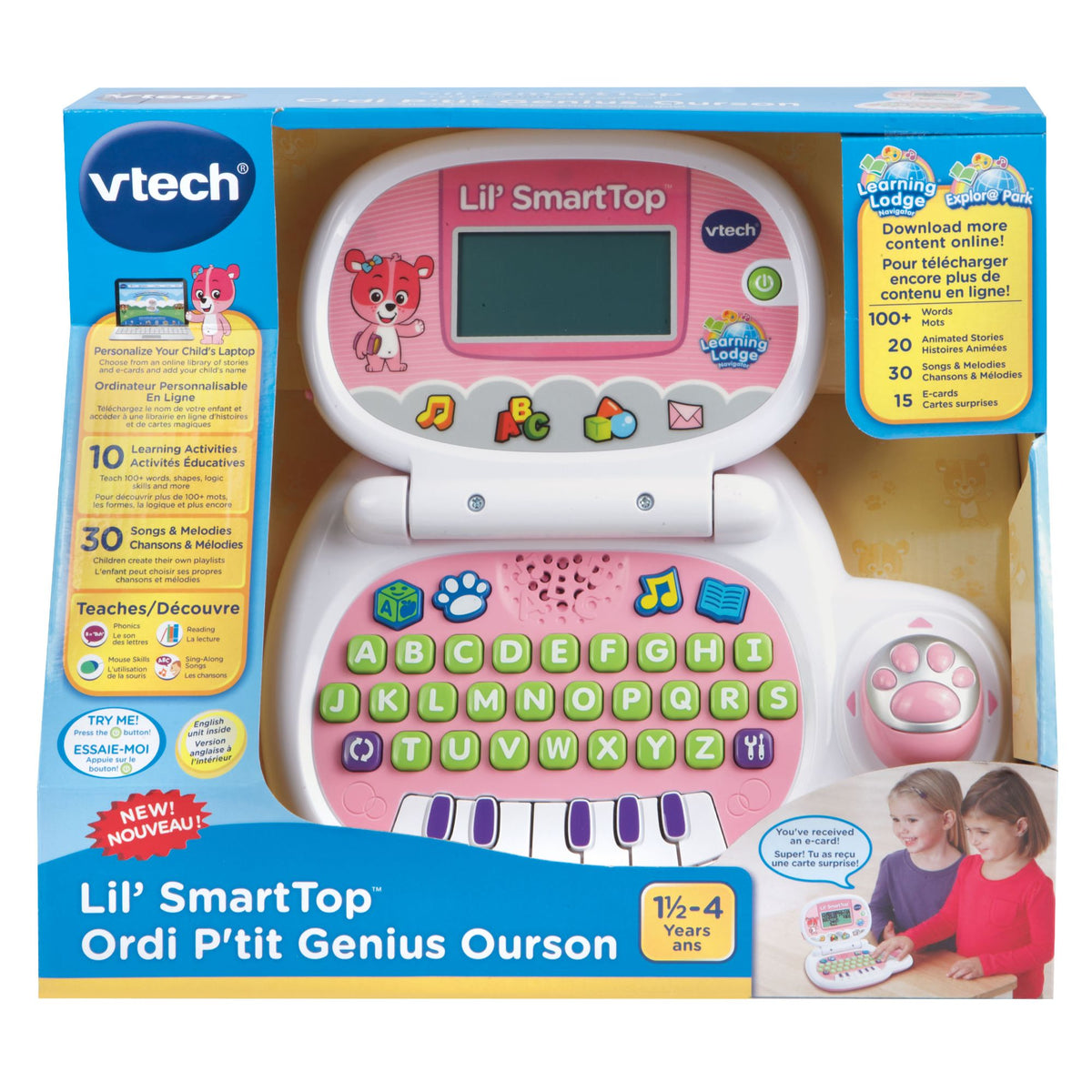 VTech Little Smarttop - Pink – Toyworld Australia