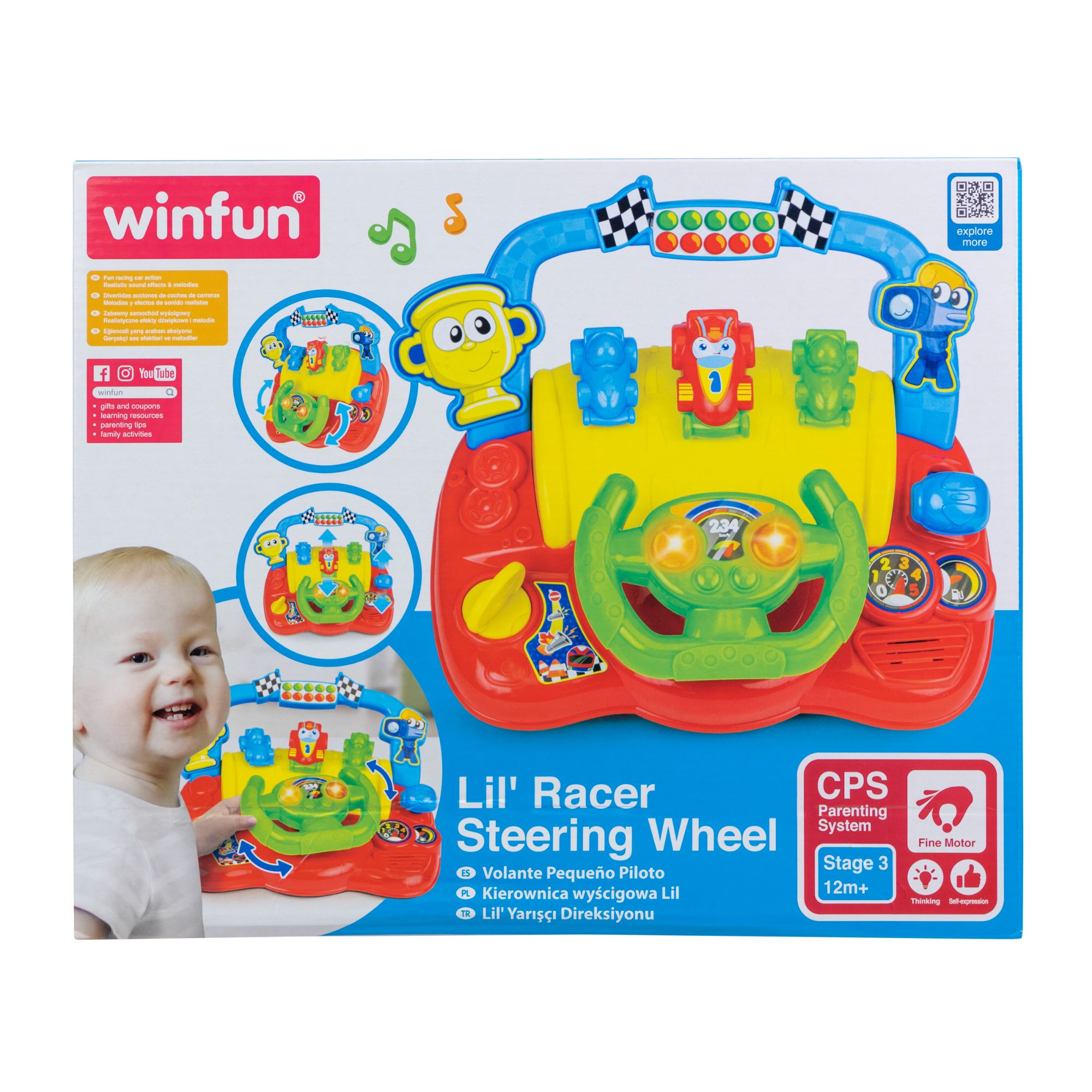 Winfun Lil? Racer Steering Wheel – Toyworld Australia