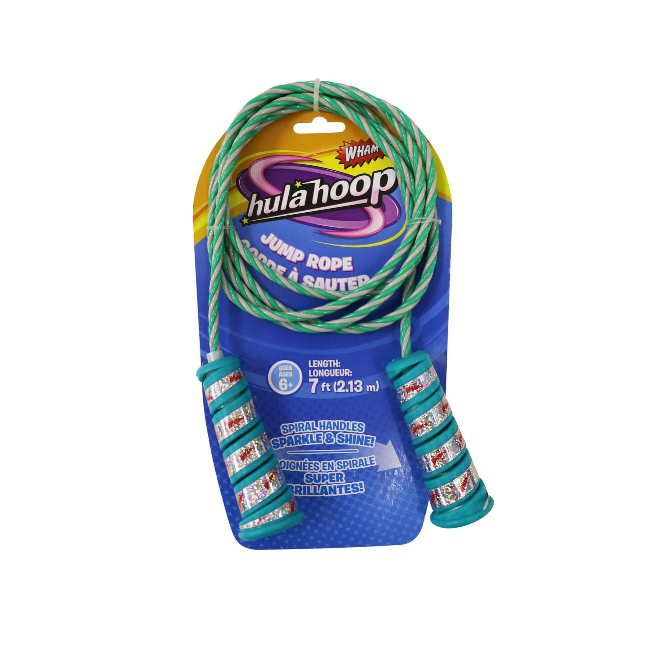 Wham-O Hula Hoop Skipping Rope 2.13m Assorted Styles – Toyworld Australia