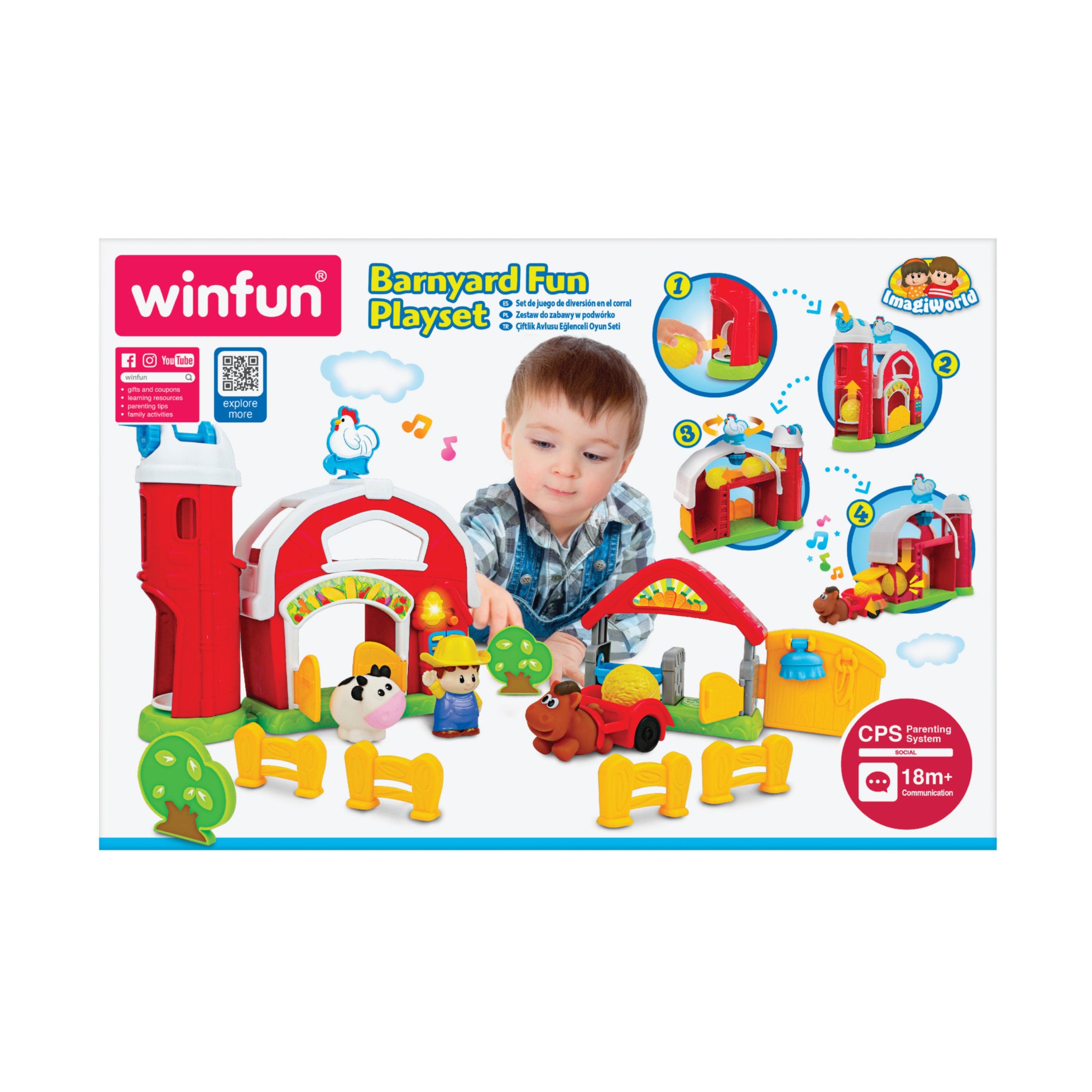 Winfun Barnyard Fun Playset – Toyworld Australia
