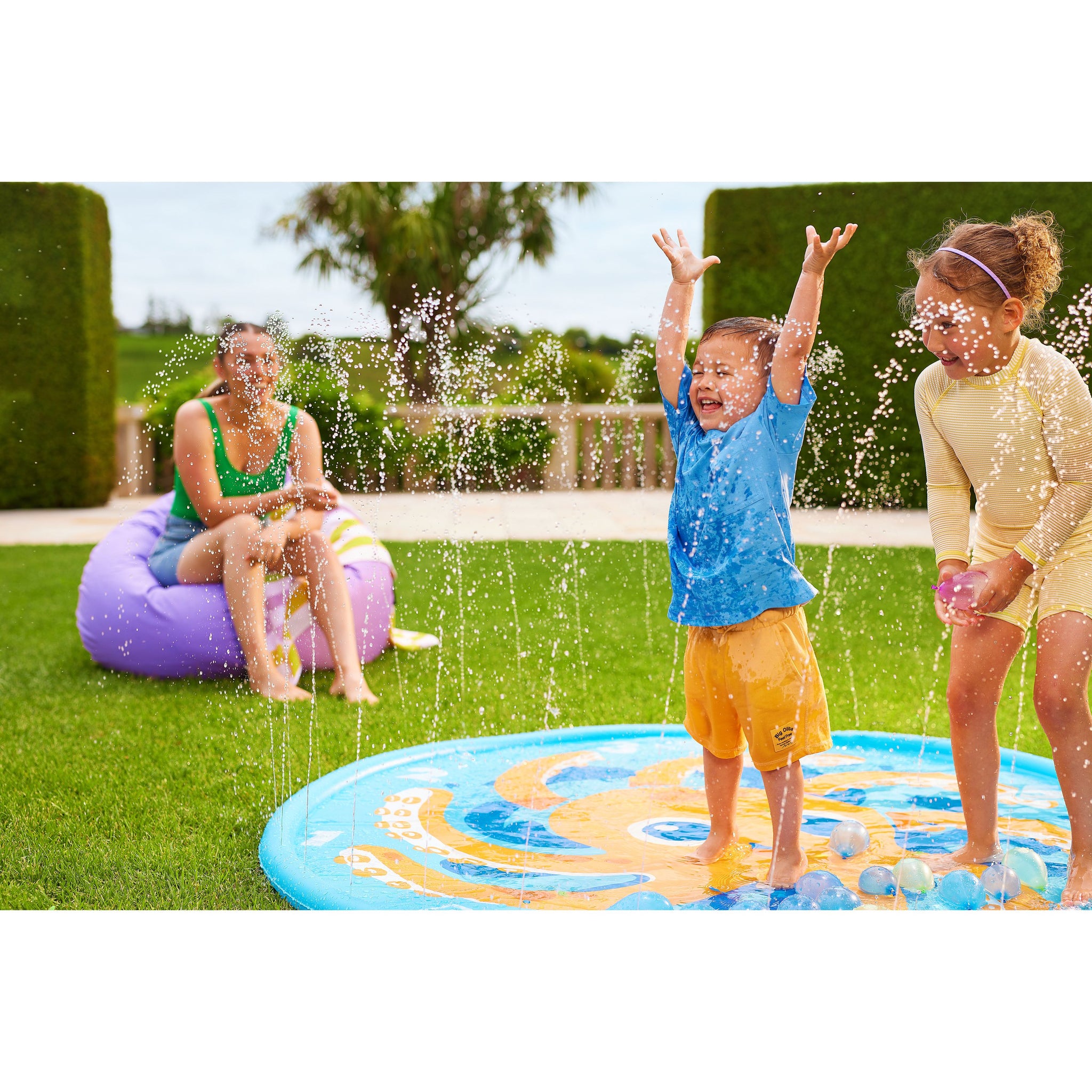 ZURU Bunch O Balloons Octopus Splash Pad With 100 Water Balloons ...