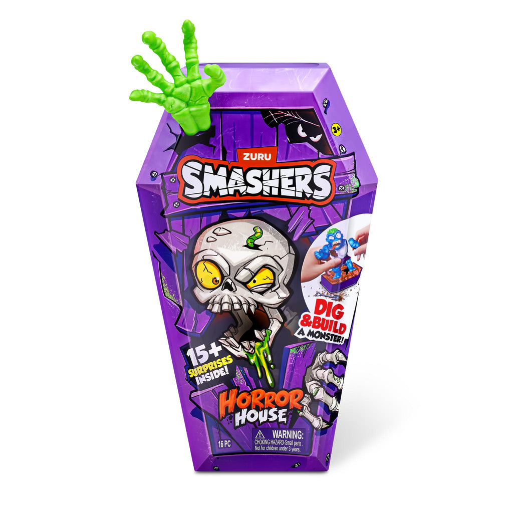 ZURU SMASHERS HORROR HOUSE SERIES 1 MEDIUM HOUSE ASSORTED STYLES ...