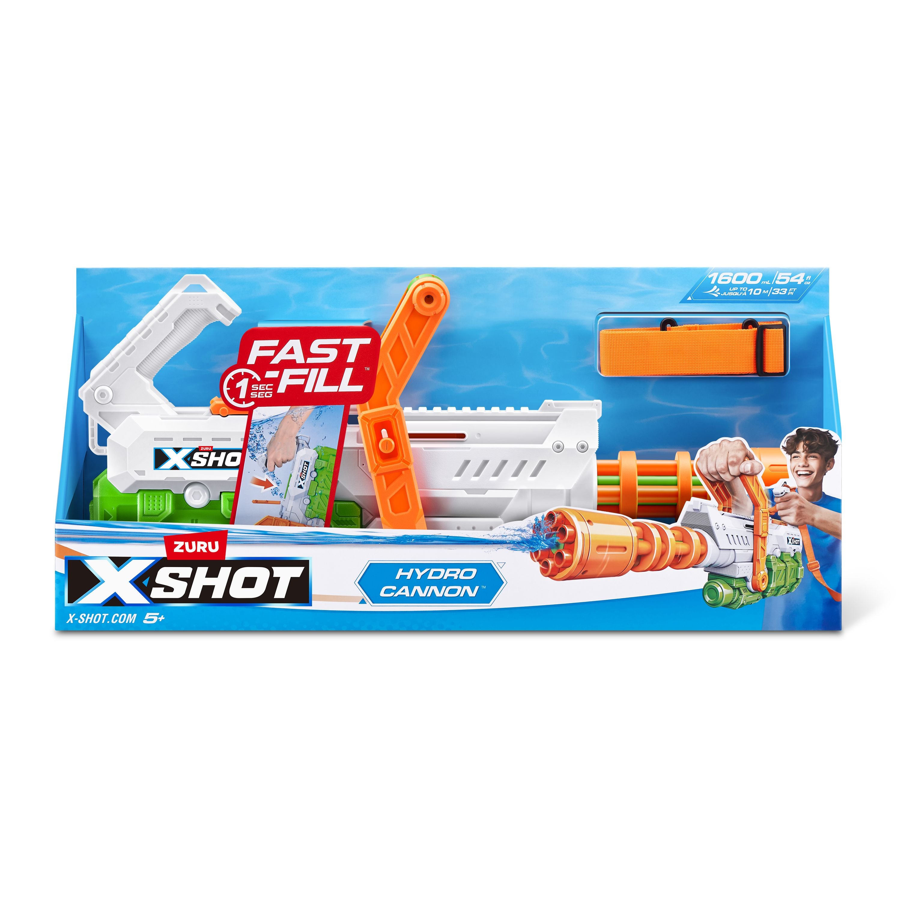 ZURU XSHOT Water Fast Fill Skins Hydro Canon – Toyworld Australia