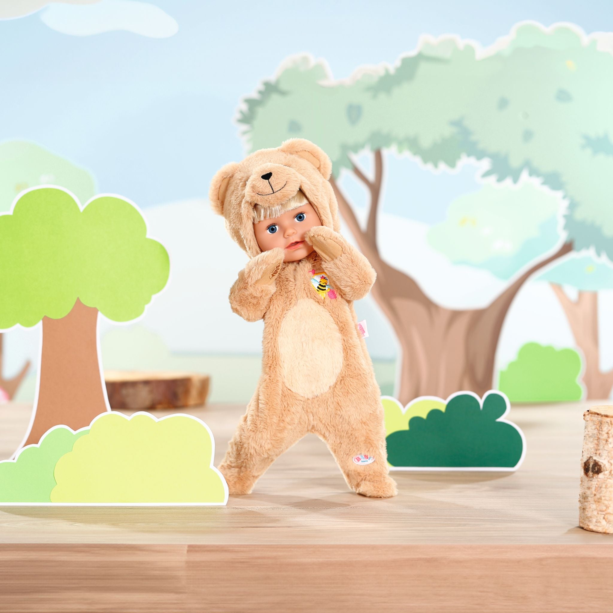 Baby Born Bear Suit 43cm – Toyworld Australia