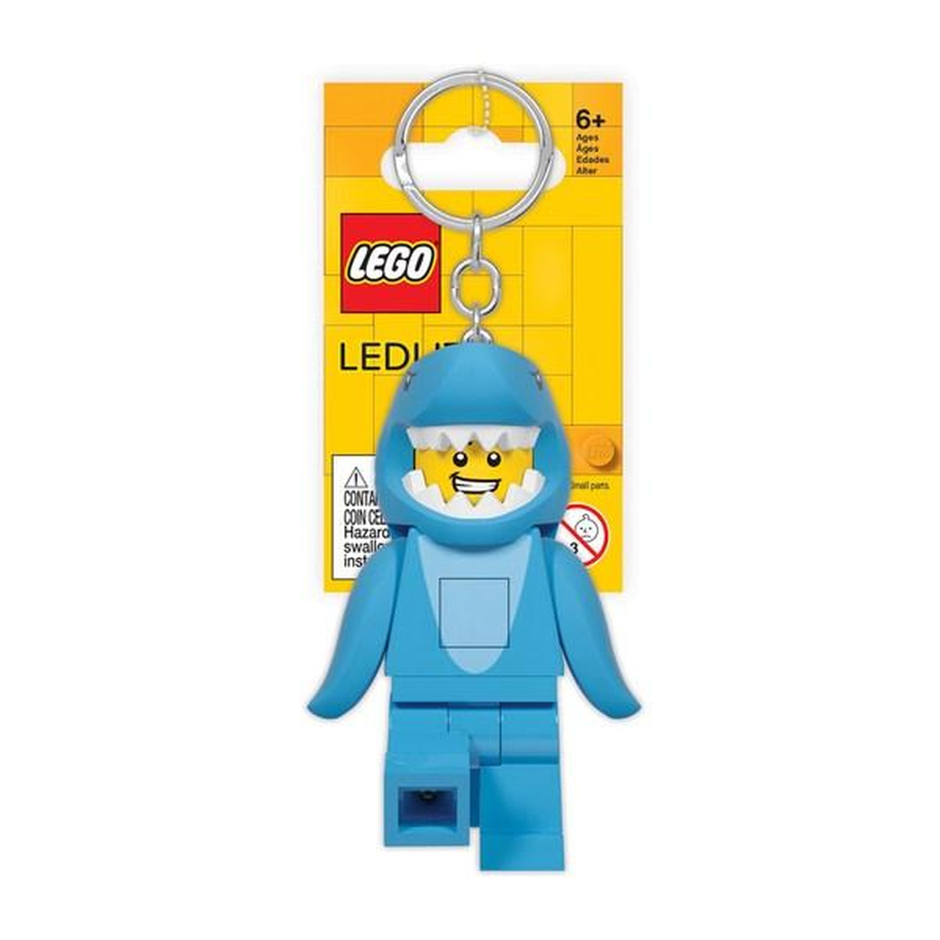 LEGO Minifigures Keychain Light Shark Man – Toyworld Australia