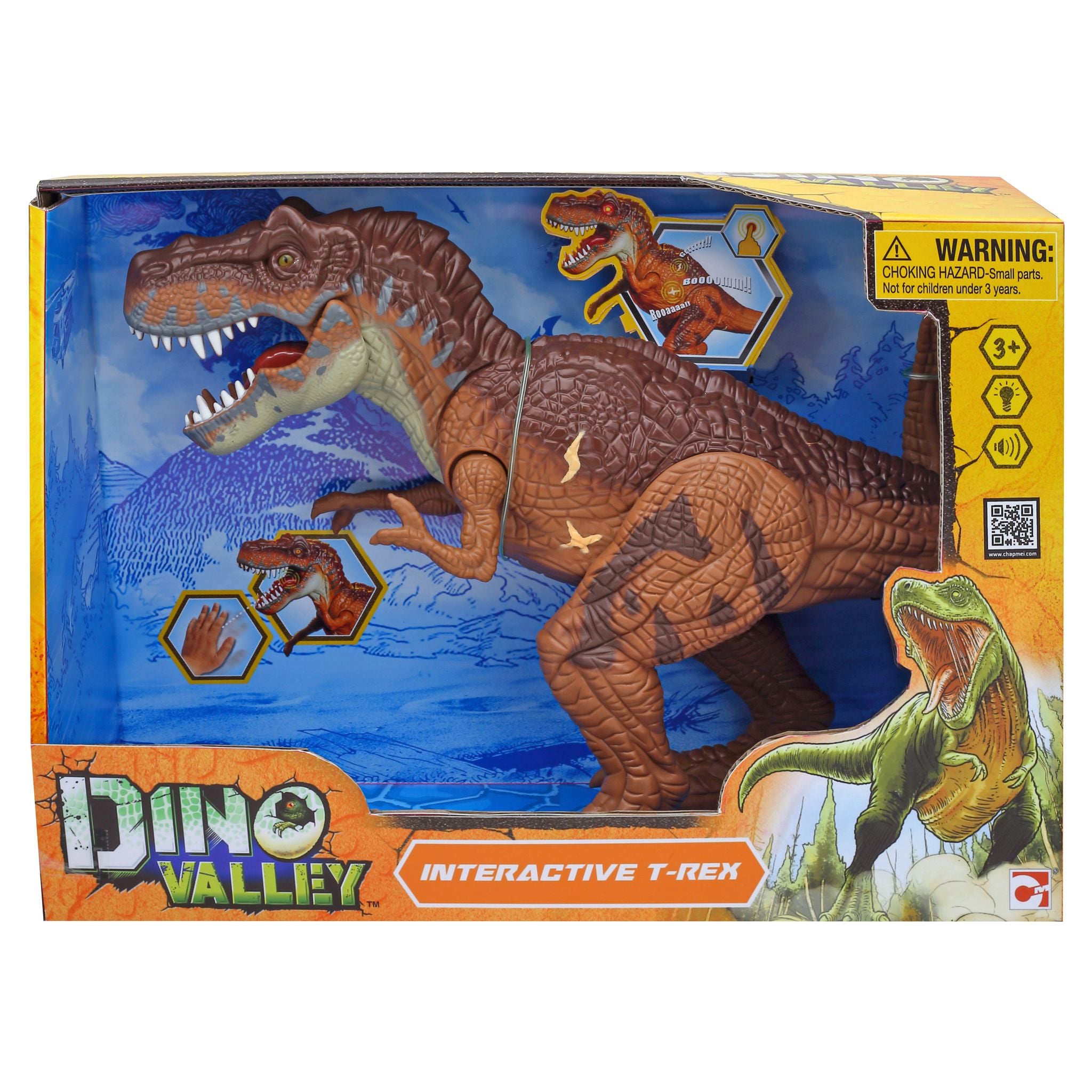 Dino Valley Light And Sound Interactive T-Rex – Toyworld Australia