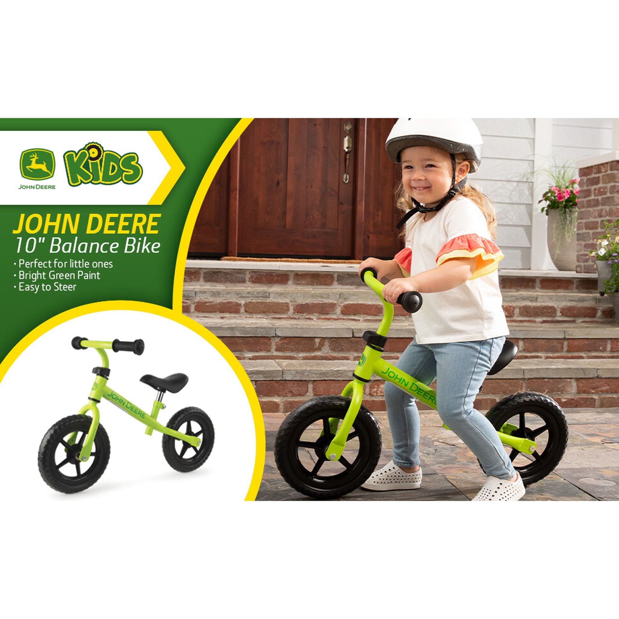 John Deere 25cm Balance Bike – Toyworld Australia