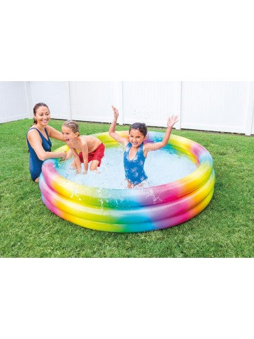 Intex Rainbow Ombre Pool – Toyworld Australia