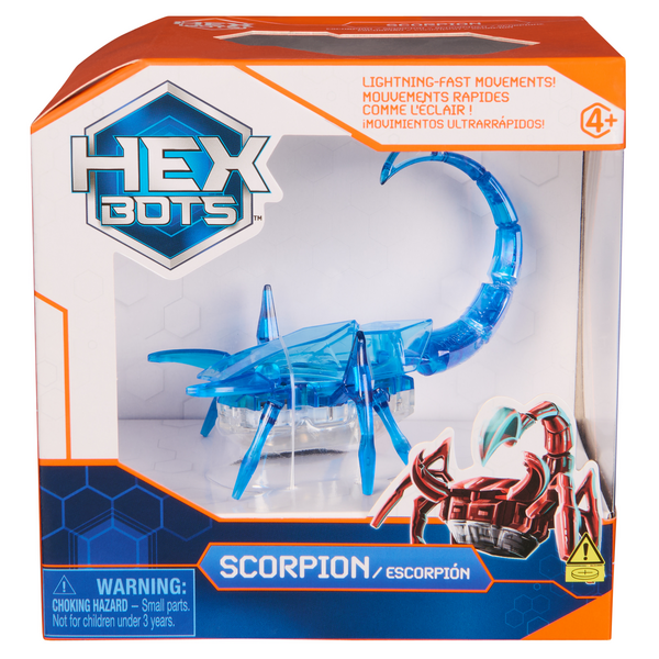 HEXBUG Robotic Scorpion Blue – Toyworld Australia
